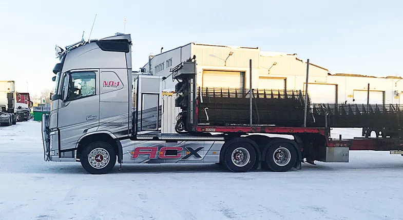 Halvt sekel inom logistik