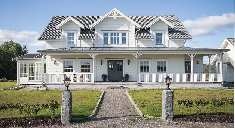 Svenska trähus byggda på en ljus idé